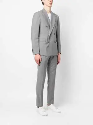 Tagliatore Grid Pattern Suit