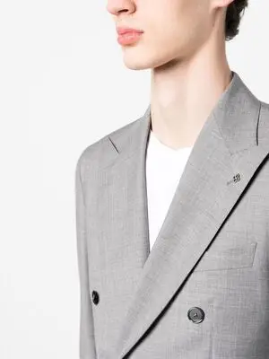Tagliatore Grid Pattern Suit