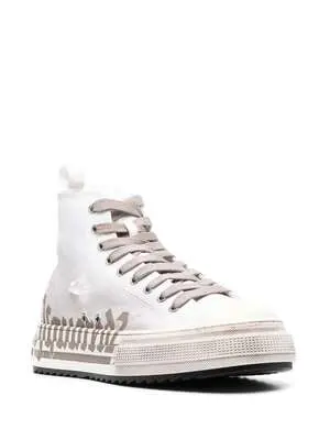 Dsquared2 Logo-print High-top Sneakers