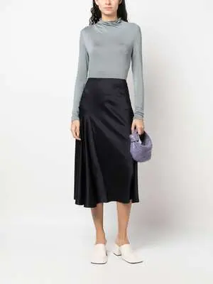 Vince Draped Slip Skirt