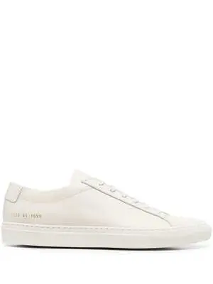 Common Projects Gold Tone Sneakers For Women
