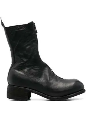 Guidi Front-zip 40mm Leather Boots