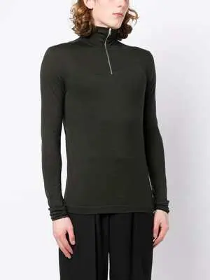 Nanushka High-neck Wool Top