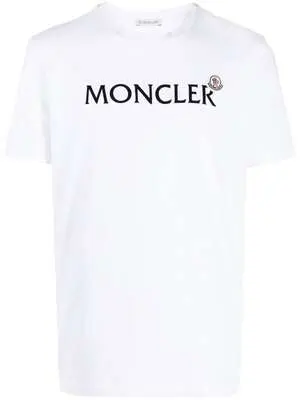 Moncler Logo-print T-shirt - White