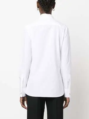 LANVIN Point-collar Cotton Shirt