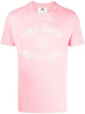 Cédric Charlier Logo-print Cotton T-shirt
