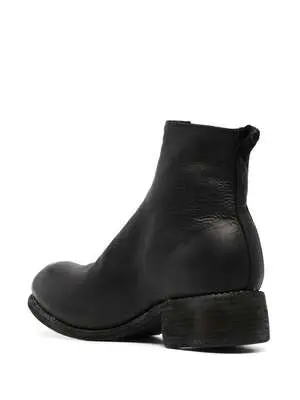 Guidi Front-zip 50mm Leather Boots