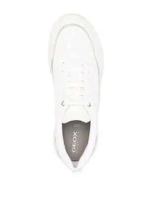 Geox Alleniee Leather Sneakers