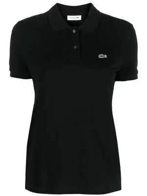 Lacoste Short Sleeve Polo Shirt - Black