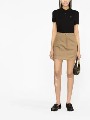 Lacoste Short Sleeve Polo Shirt - Black