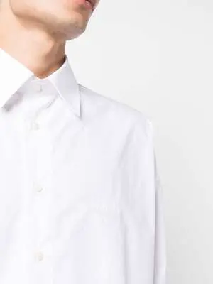 DIESEL® Embroidered-logo Detail Shirt - White
