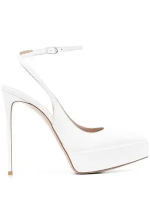 LE SILLA Uma Platform Pumps - White