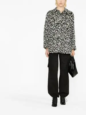 Isabel Marant Étoile Odelino Leopard-print Shirt Jacket