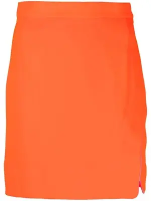 Orange Wrap Skirts