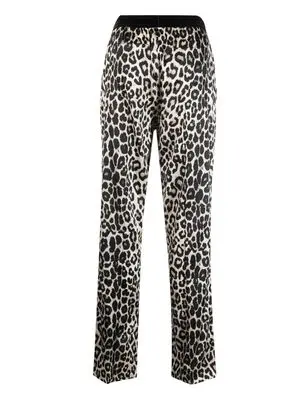 TOM FORD Logo-waist Trousers