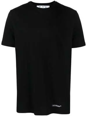 Off-White Scribble Diag Printed T-shirt - Black