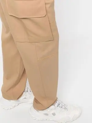 Marni Straight-leg Cargo Pants - Neutrals