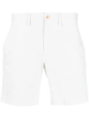 Polo Ralph Lauren Logo Patch Chino Shorts - White