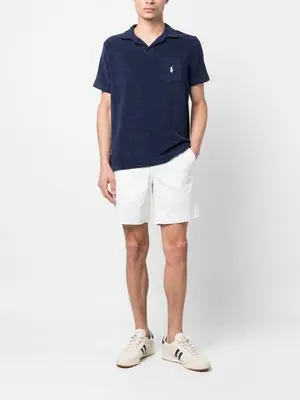 Polo Ralph Lauren Logo Patch Chino Shorts - White
