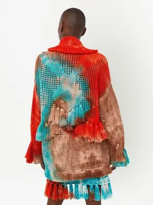 Alanui California Dreaming Tie-dye Cardigan - Orange