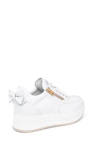 NEROGIARDINI Bow Platform Sneakers