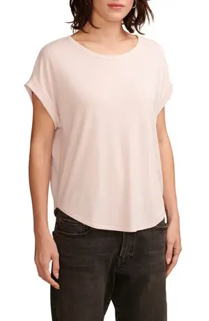Lucky Brand Lucky Brand Sandwash Dolman T-Shirt Shell Pink