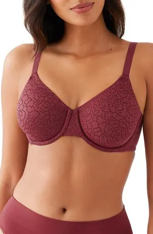 Wacoal Inside Job™ Underwire Bra Cordovan