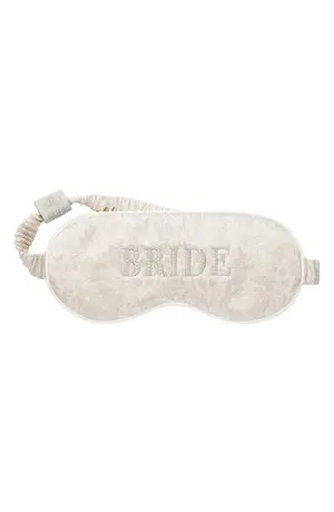 Slip Wedding Party Sleep Mask One-color