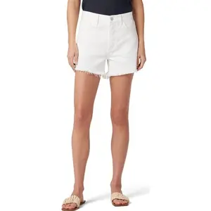 Joe's Jeans The Jessie Frayed Denim Shorts - White