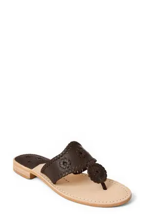 Jack Rogers Jacks Flat Sandal - Hot Fudge