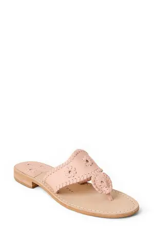 Jack Rogers Jacks Flat Sandal - Rose Cloud