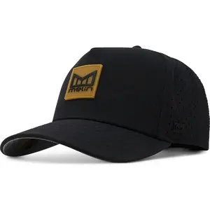MELIN Odysea Stacked Hydro Performance Baseball Cap - Black/ Gum
