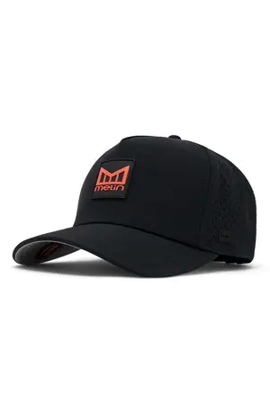 MELIN Odysea Stacked Hydro Performance Baseball Cap Black/ Infrared