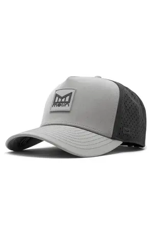MELIN Odysea Stacked Hydro Performance Baseball Cap Charcoal/ Grey