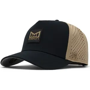 MELIN Odysea Stacked Hydro Performance Baseball Cap Dark Khaki/black