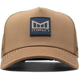 MELIN Odysea Stacked Hydro Performance Baseball Cap - Tobacco /bison