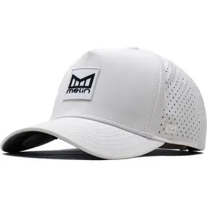 MELIN Odysea Stacked Hydro Performance Baseball Cap White