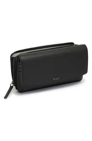Tumi Leather Crossbody Wallet