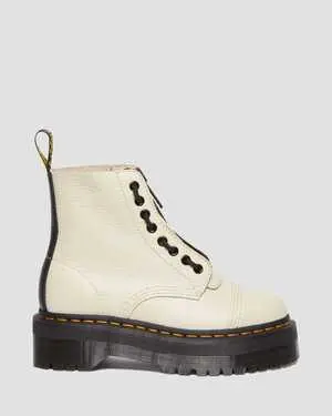 Dr. Martens Sinclair Milled Nappa Leather Platform Boots