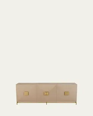 INTERLUDE HOME Gaspard Credenza - Latte