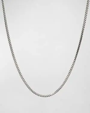 Konstantino Konstantino Sterling Silver Wheat Chain Necklace - Silver