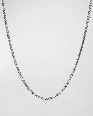 Konstantino Konstantino Sterling Silver Wheat Chain Necklace - Silver