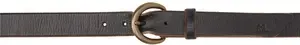 Ralph Lauren RRL Black Terrance Belt - Dark Brown