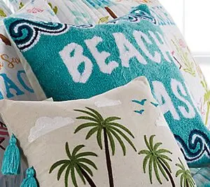 LEVTEX HOME Beach Days Beach Please Decorative Pillow
