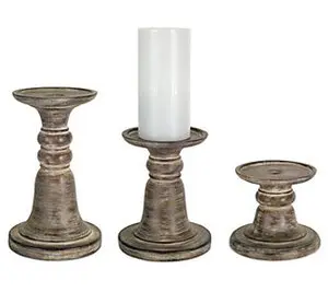 MELROSE Stone Candle Holder - One-color