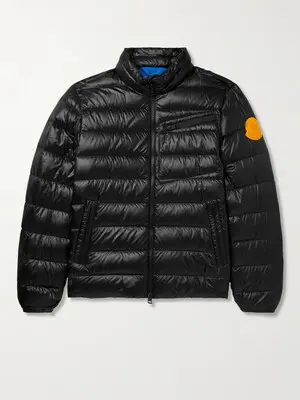 Moncler Amalteas Quilted Shell Down Jacket - Black