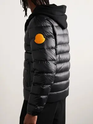 Moncler Amalteas Quilted Shell Down Jacket - Black