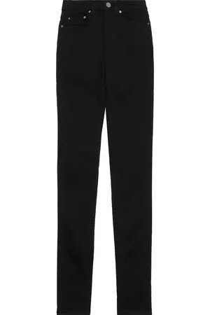 Acne Studios Highrise Skinny Jeans - Black