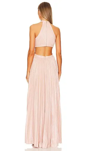 Bcbgmaxazria Metallic Evening Gown