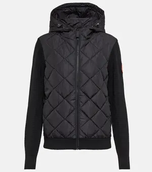 Canada Goose Hybridge® Down-paneled Wool Jacket